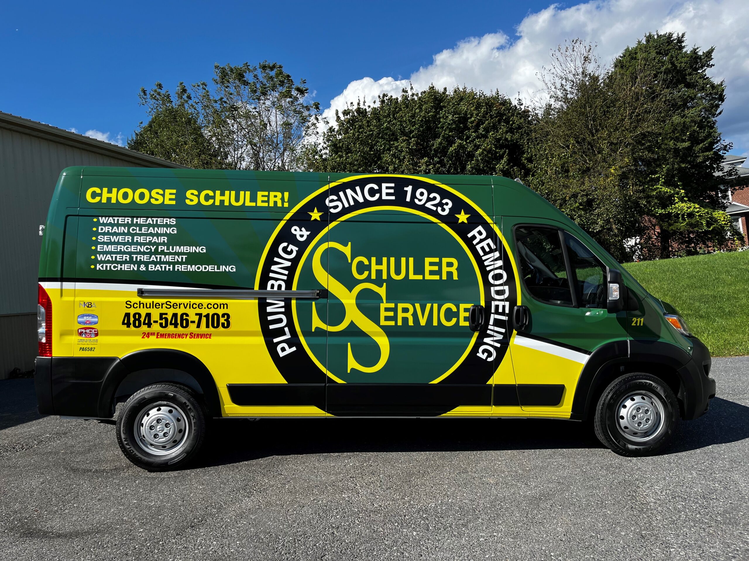 Service Areas - Schuler Service